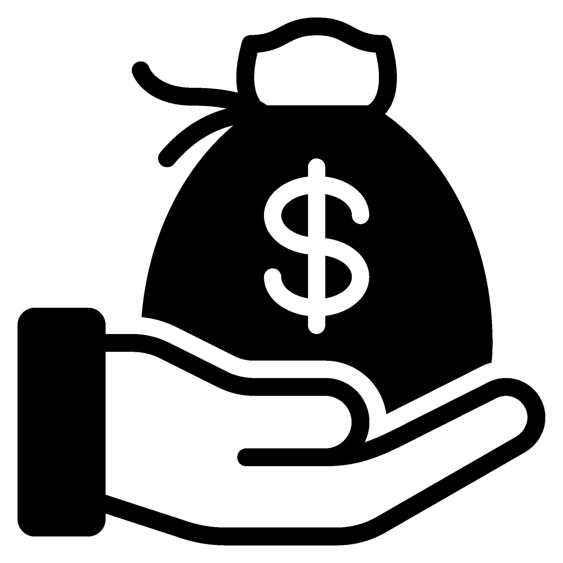 Money Bag Icons 26505400 Vector Art at Vecteezy