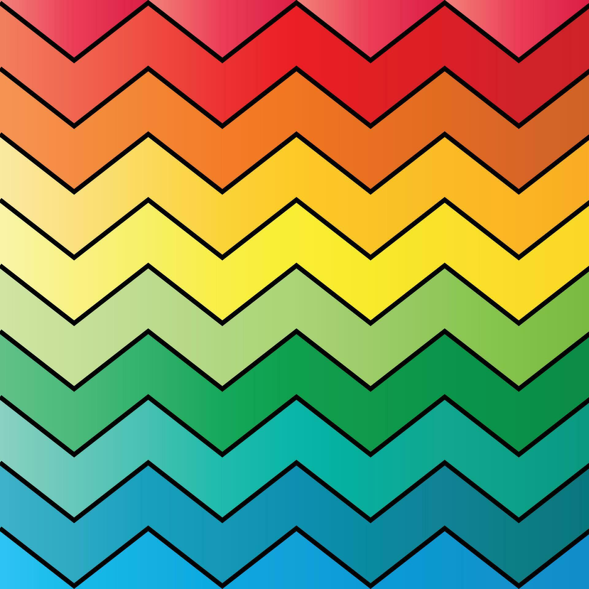 Colorful zig zag lines pattern 26511750 Vector Art at Vecteezy