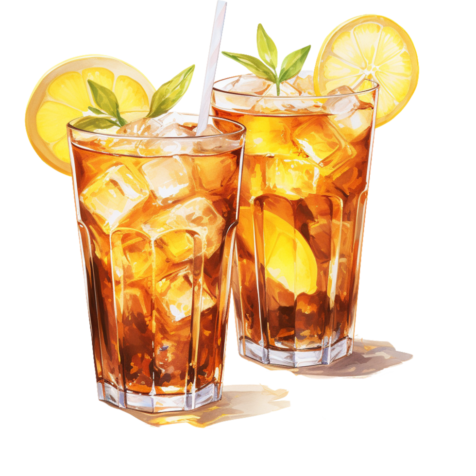 Iced Tea Glass Png