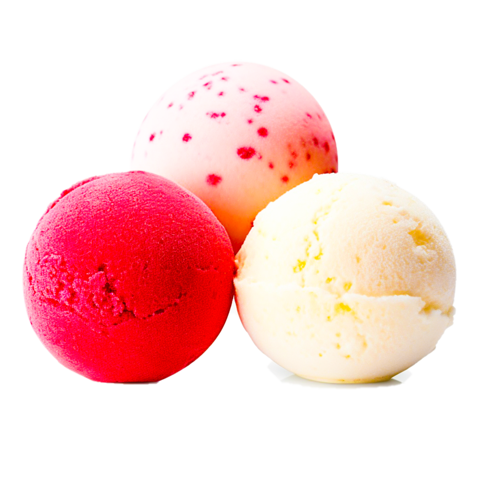 Three Flavors Ice Cream Scoops Generative Ai 26515189 PNG Three Flavors Ice Cream Scoops Generative Ai 26515189 PNG