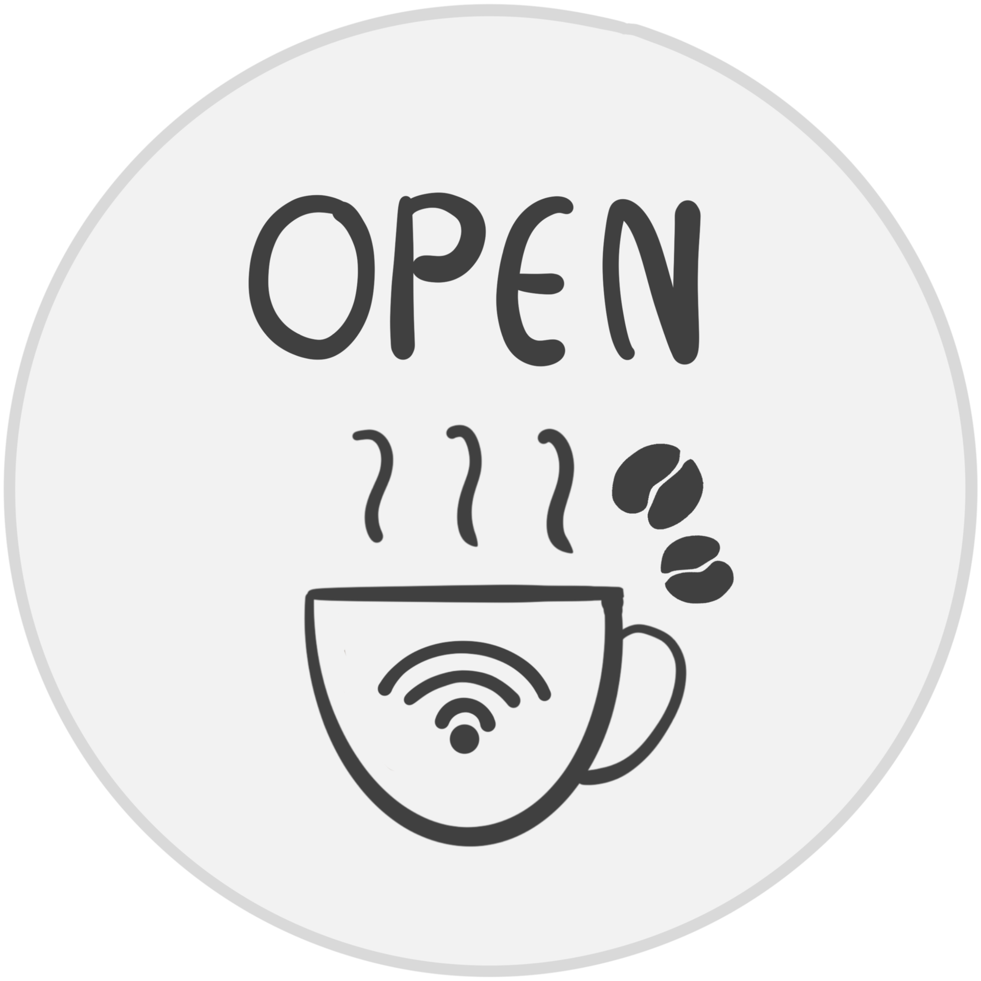 Minimal Cafe Sign 26515427 PNG minimal-cafe-sign-26515427-png