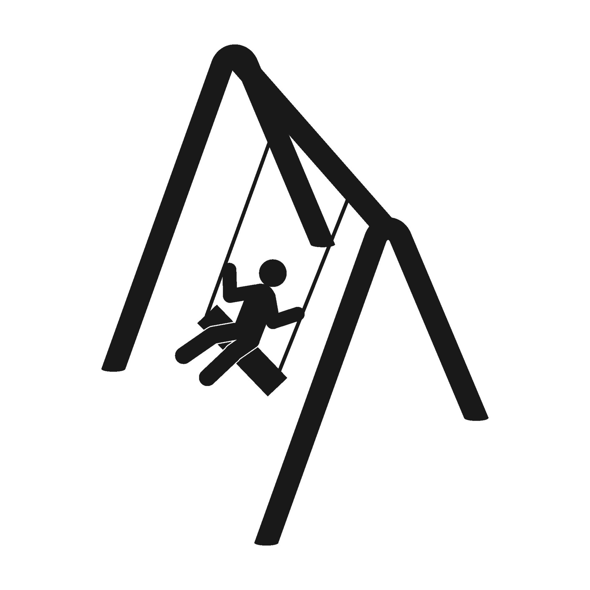 Swing Icon Vector 26526101 Vector Art At Vecteezy