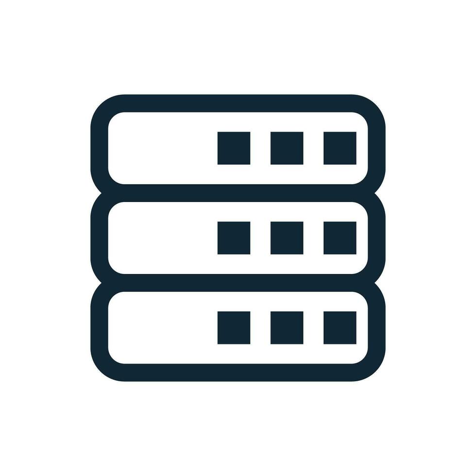 Web Hosting Machine. Server symbol. Vector. 26529425 Vector Art at Vecteezy