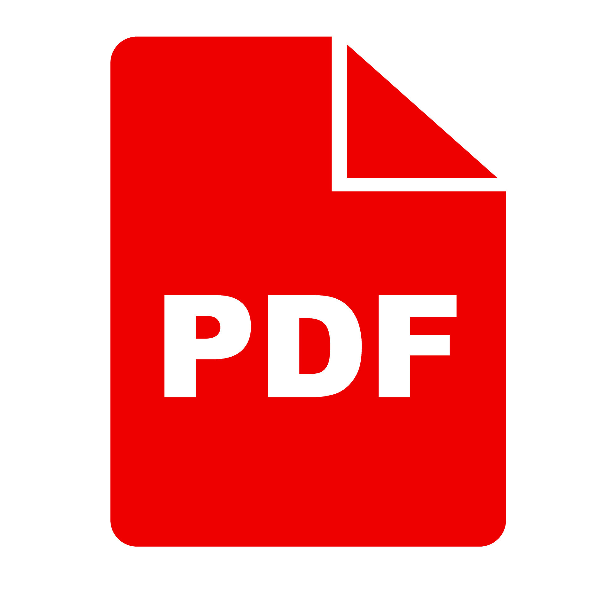Red PDF file silhouette icon. Vector. 26529493 Vector Art at Vecteezy