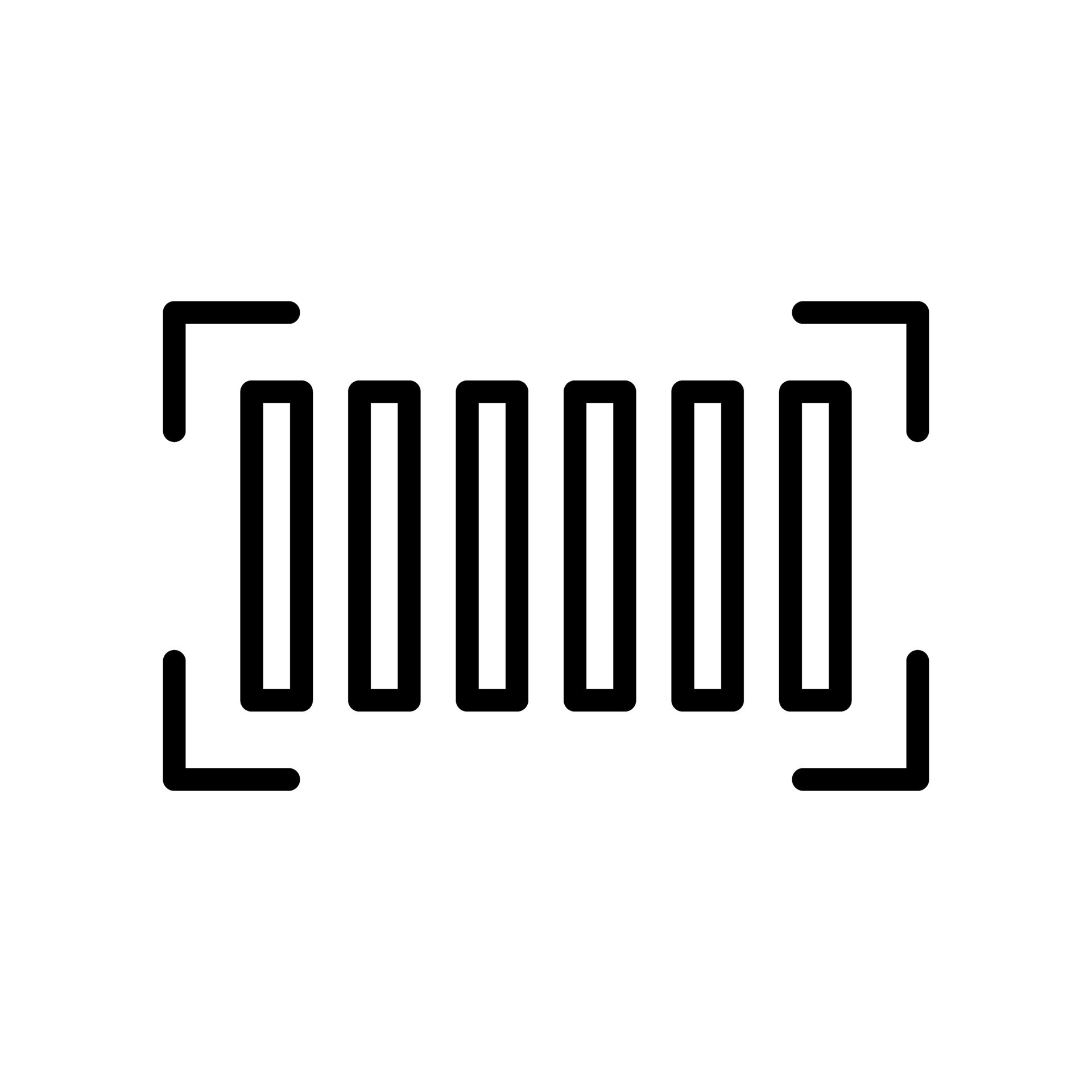 Simple Barcode Scanning Icon Product Code Vector 26529526 Vector Art