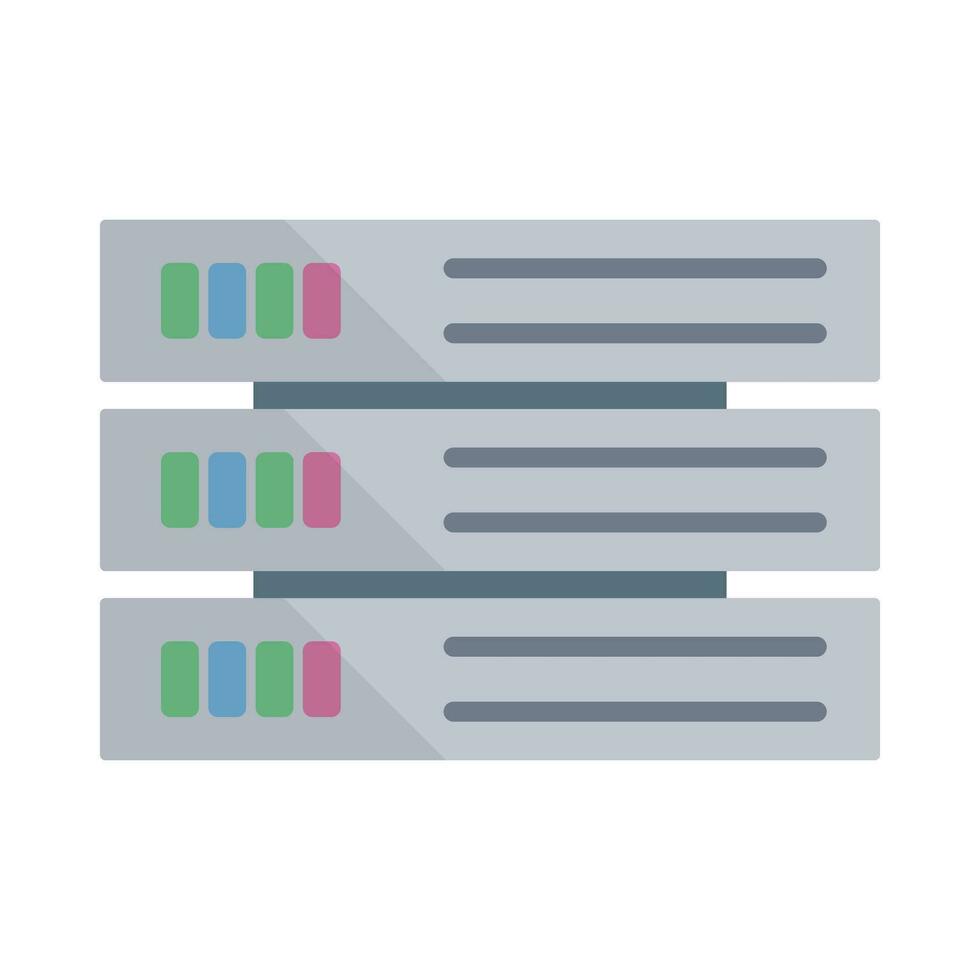 Modern server icon. Hosting machine. Vector. 26530022 Vector Art at ...