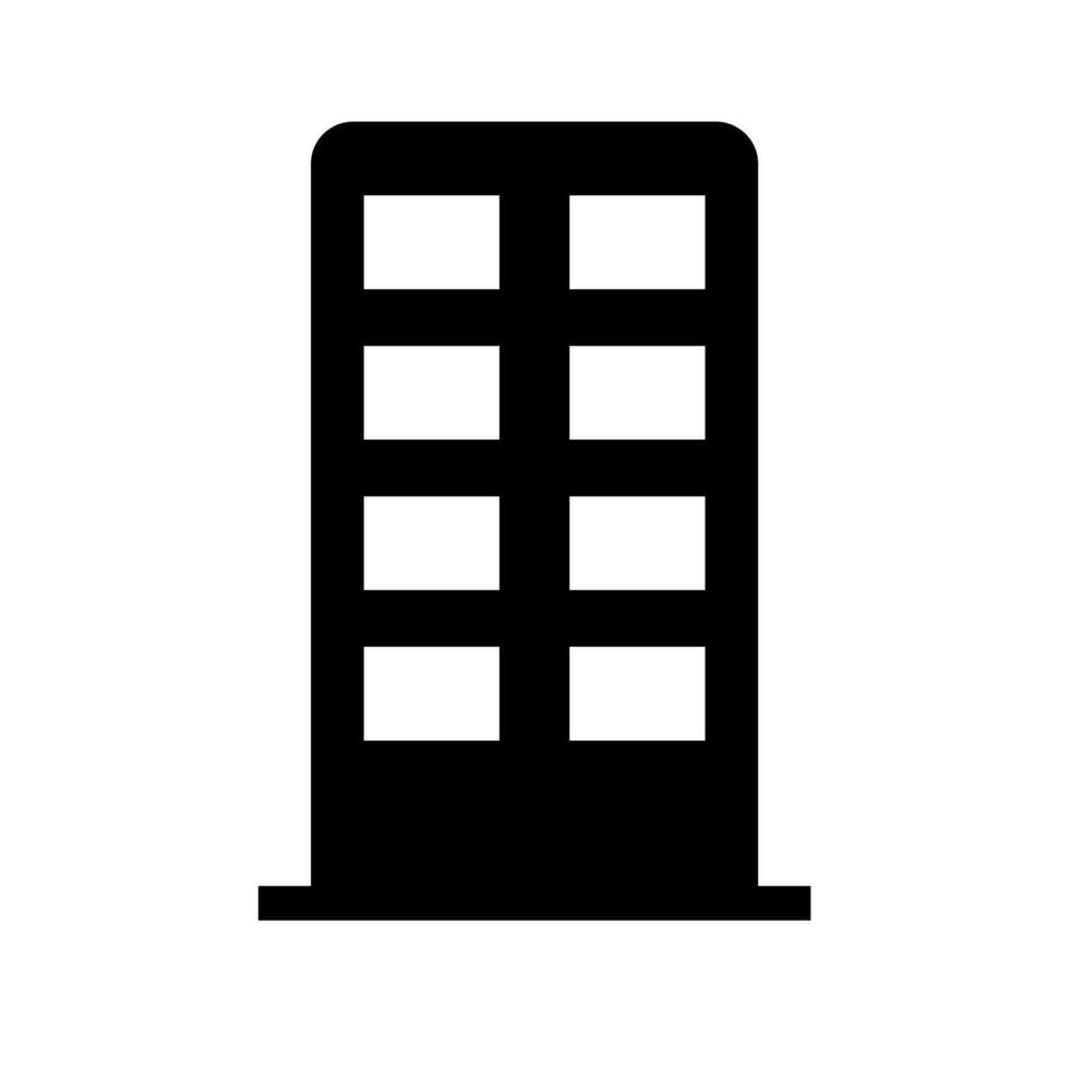 High-rise building silhouette icon. Tower. Vector. 26530149 Vector Art ... High-rise building silhouette icon. Tower. Vector. 26530149 Vector Art ...