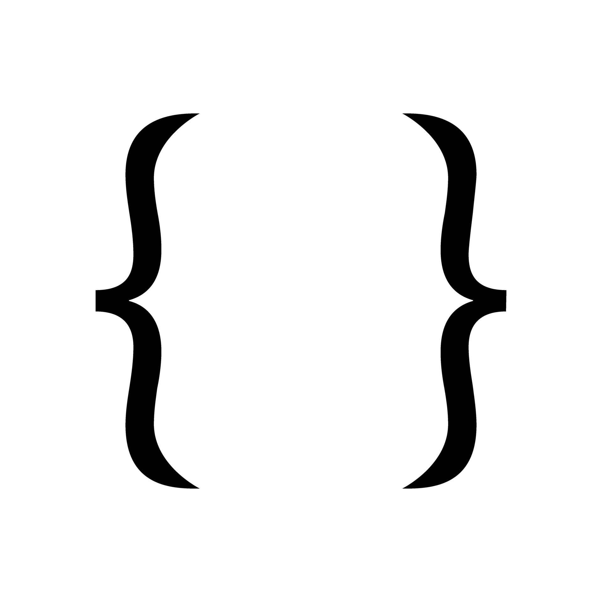 Braces Icon Curly Brackets Vector 26530353 Vector Art At Vecteezy
