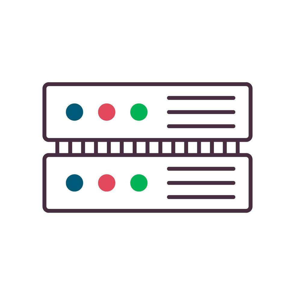 Computer server icon. Rack. Vector. 26530791 Vector Art at Vecteezy