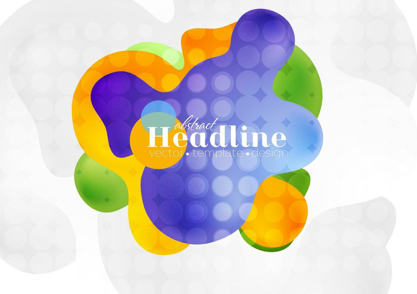 Colorful abstract concept shapes vector background 26531787 Vector Art ...