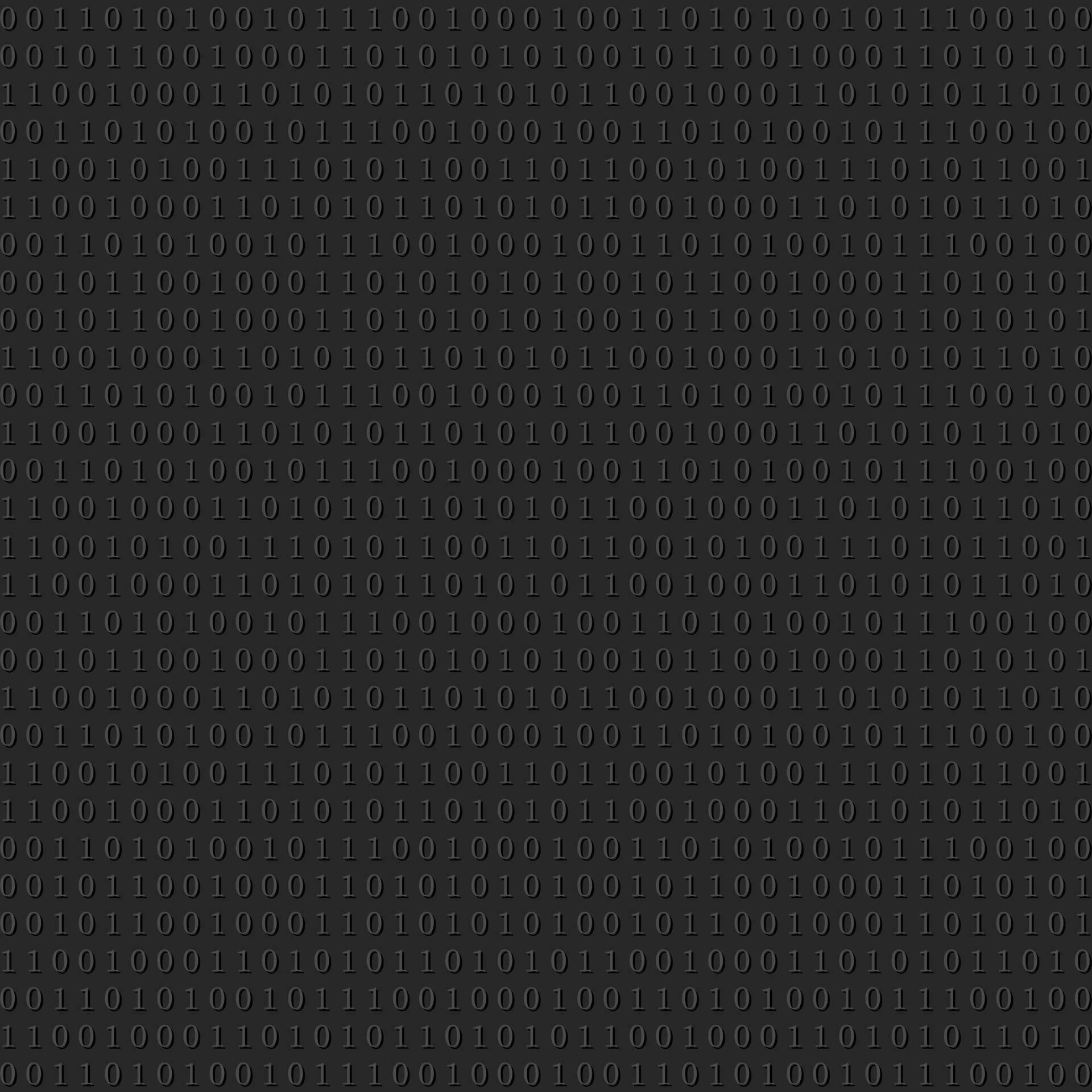 Binary system code vector dark black background 26531922 Vector Art at ...