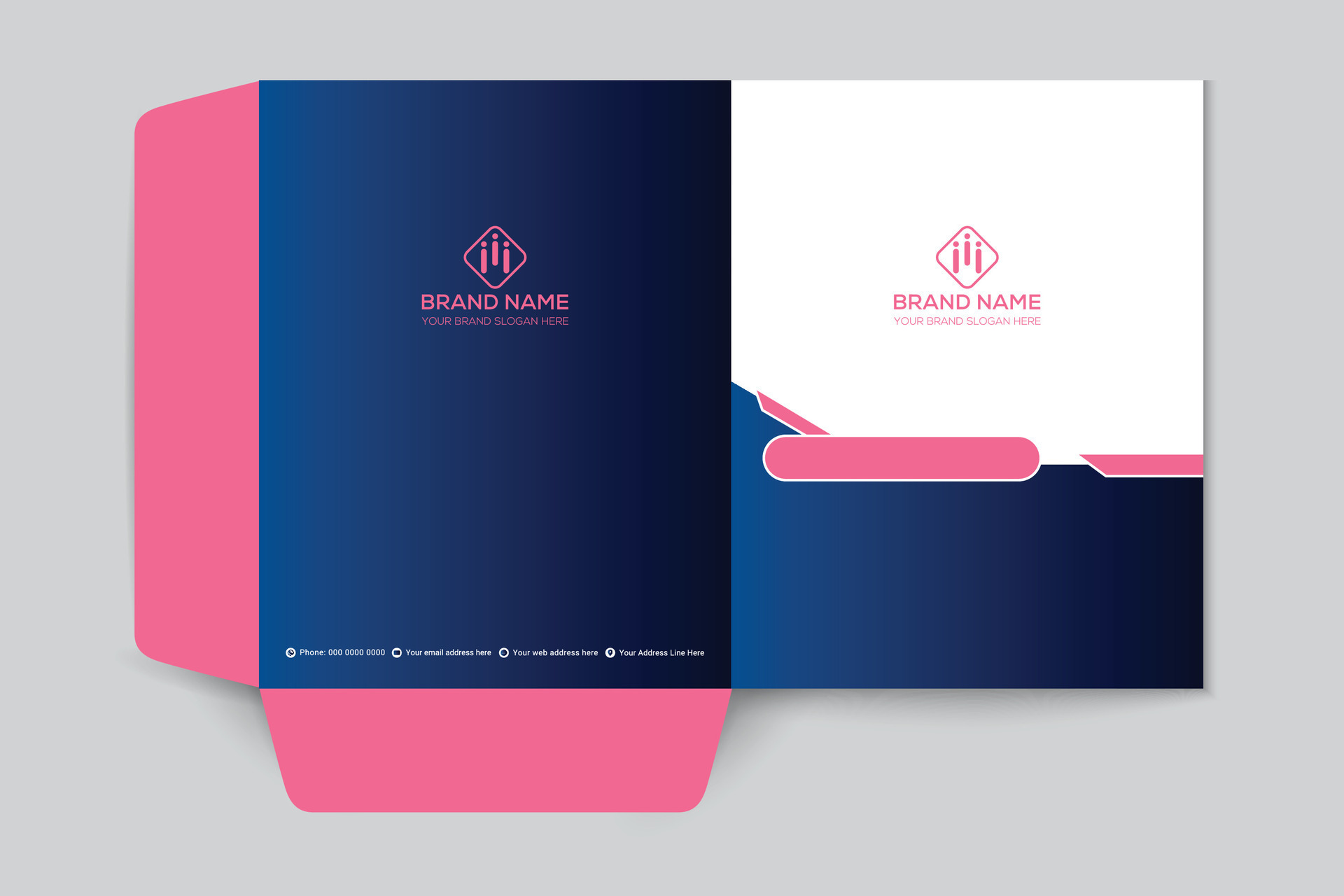 sencillo presentación carpeta modelo 26532569 Vector en Vecteezy