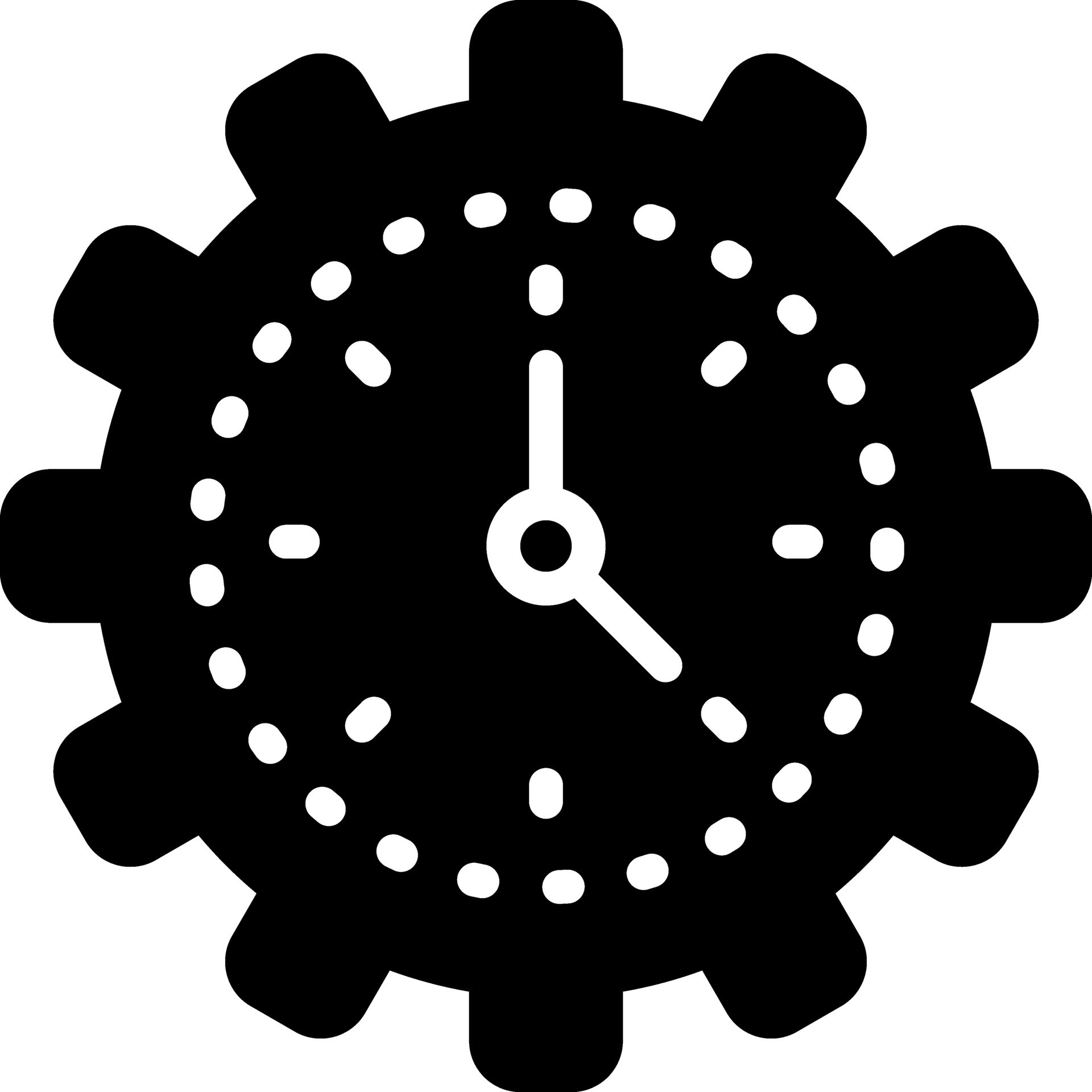 solid icon for efficiency 26540071 Vector Art at Vecteezy