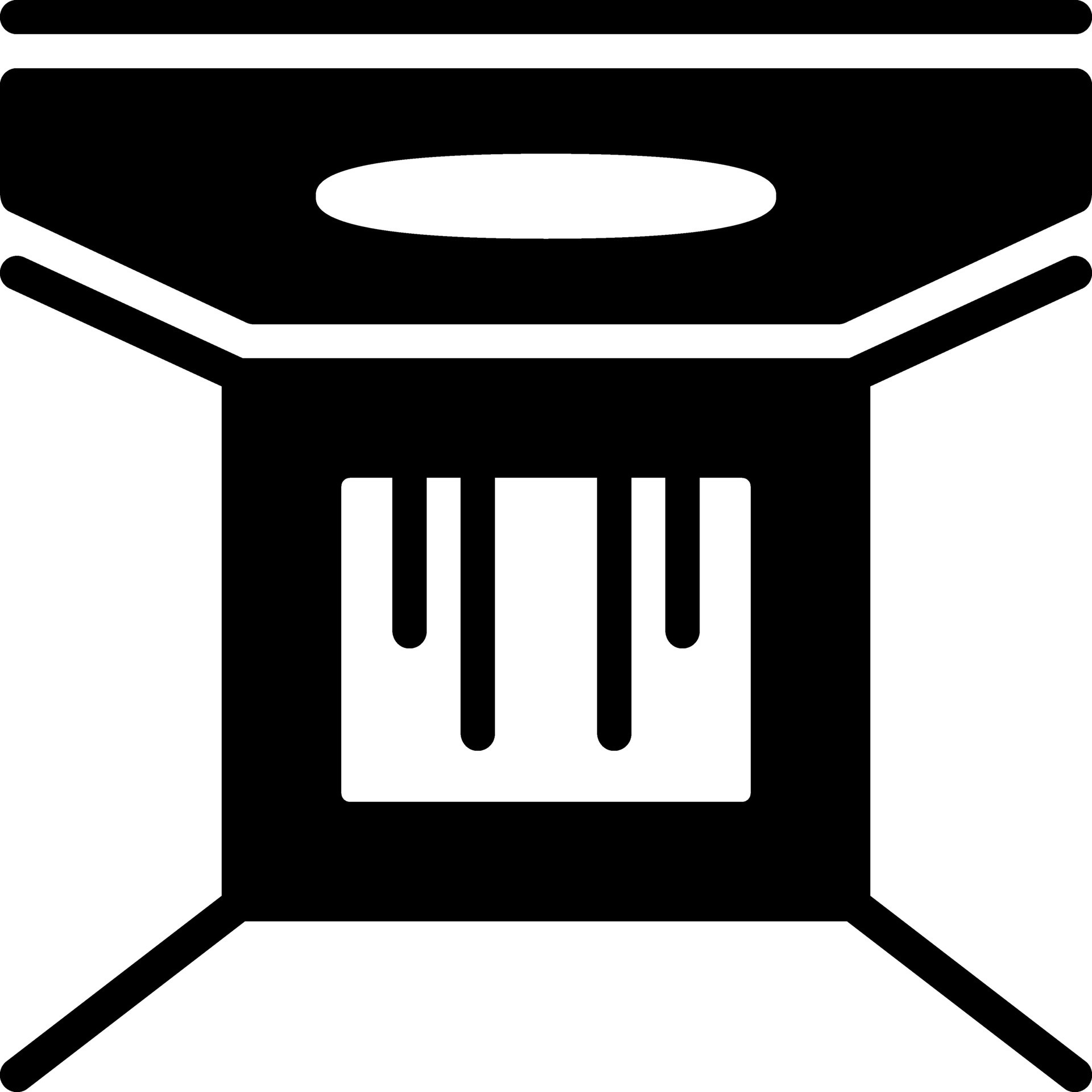 solid icon for ceiling 26540122 Vector Art at Vecteezy