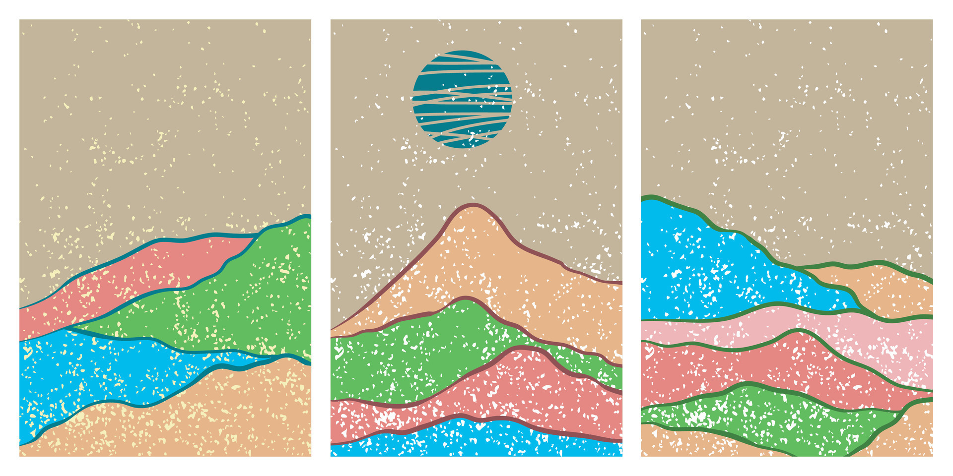 Japanese Background With Line Wave Pattern Vector Abstract Template With Geometric Pattern