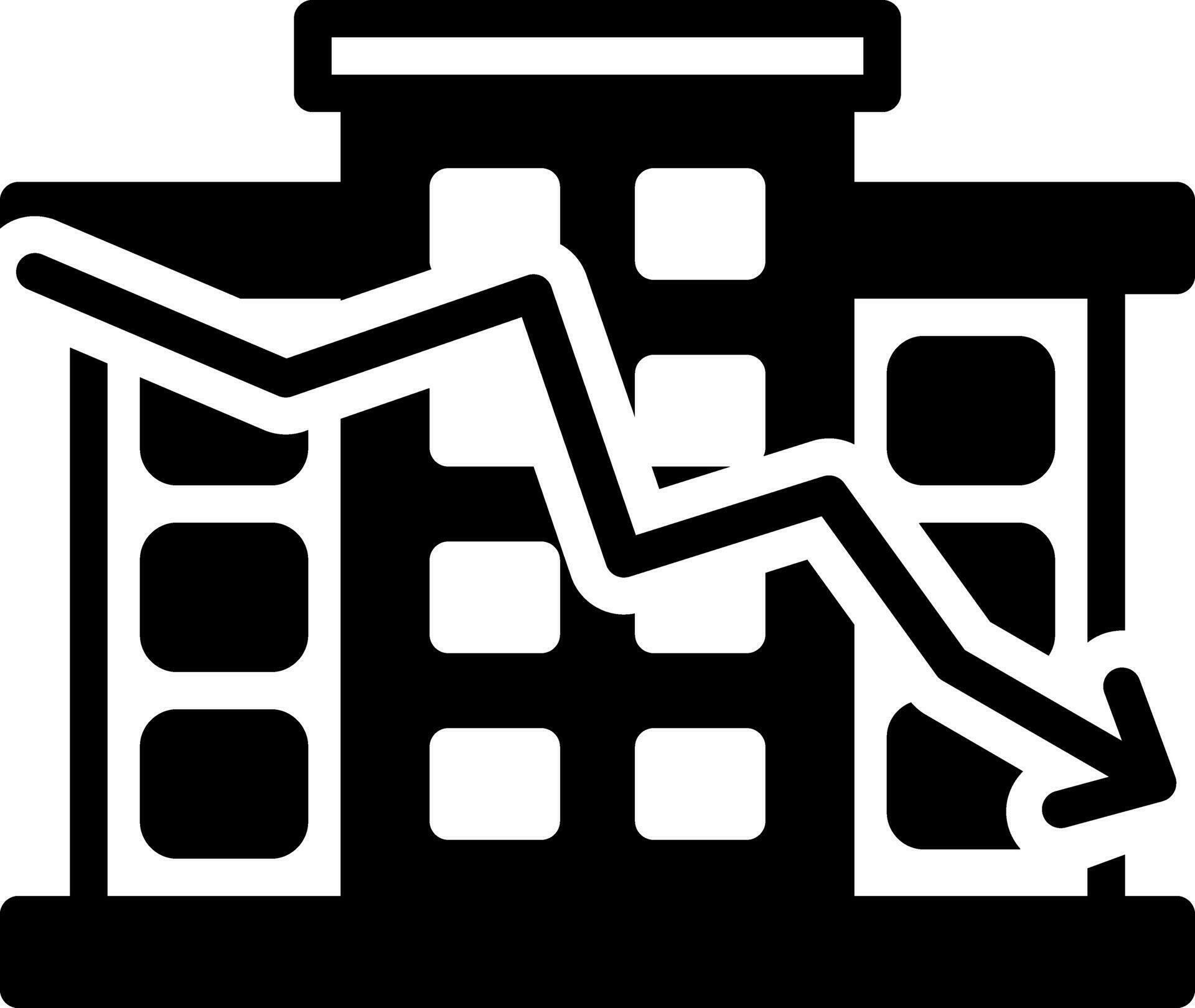 solid icon for deficit 26545878 Vector Art at Vecteezy