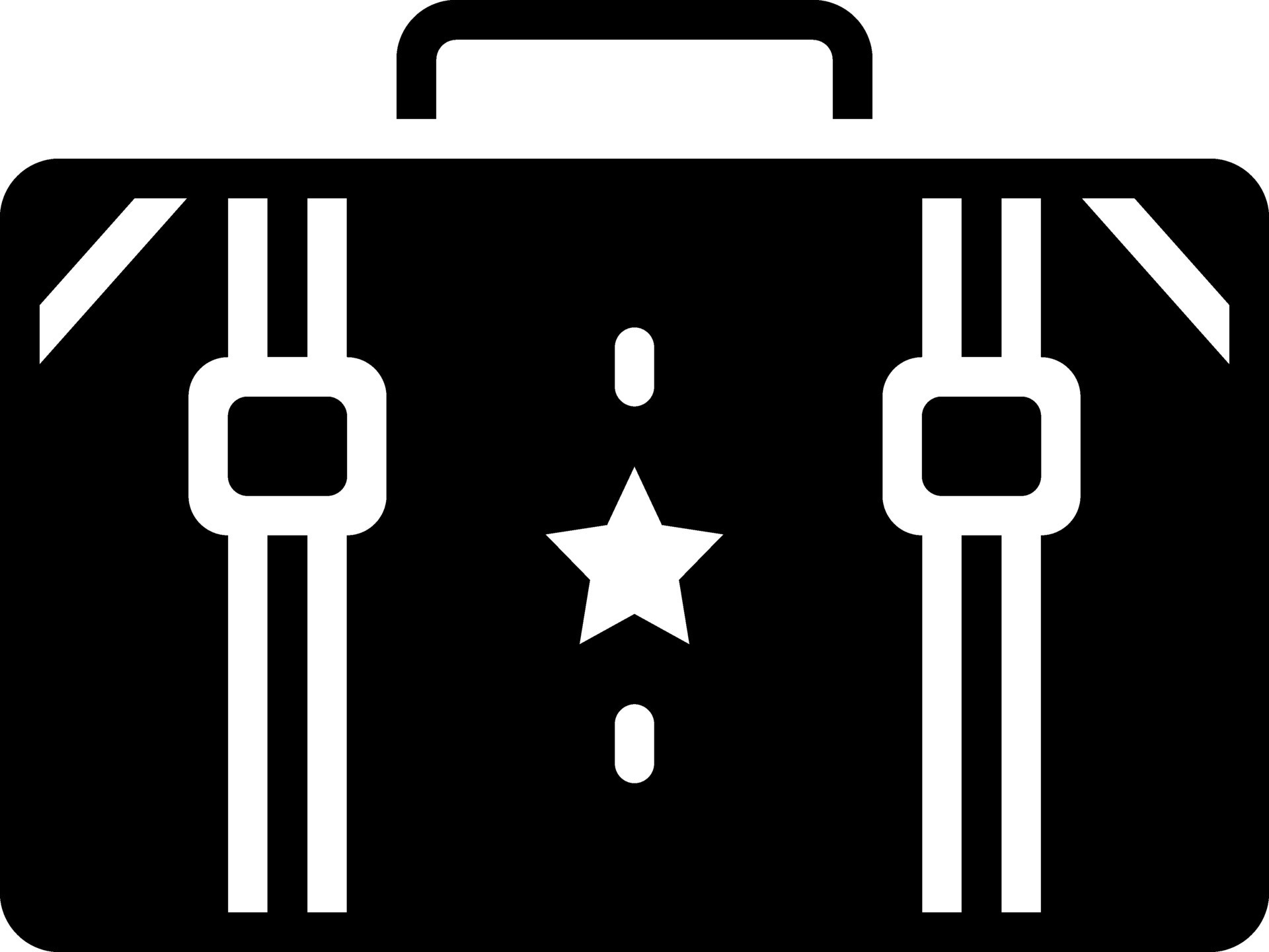 solid icon for suitcase 26546430 Vector Art at Vecteezy