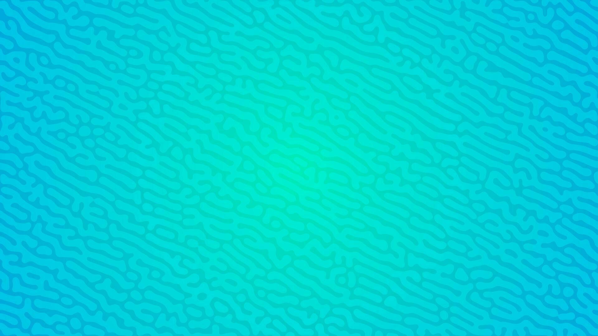 Blue Turing Reaction Gradient Background Abstract Diffusion Pattern