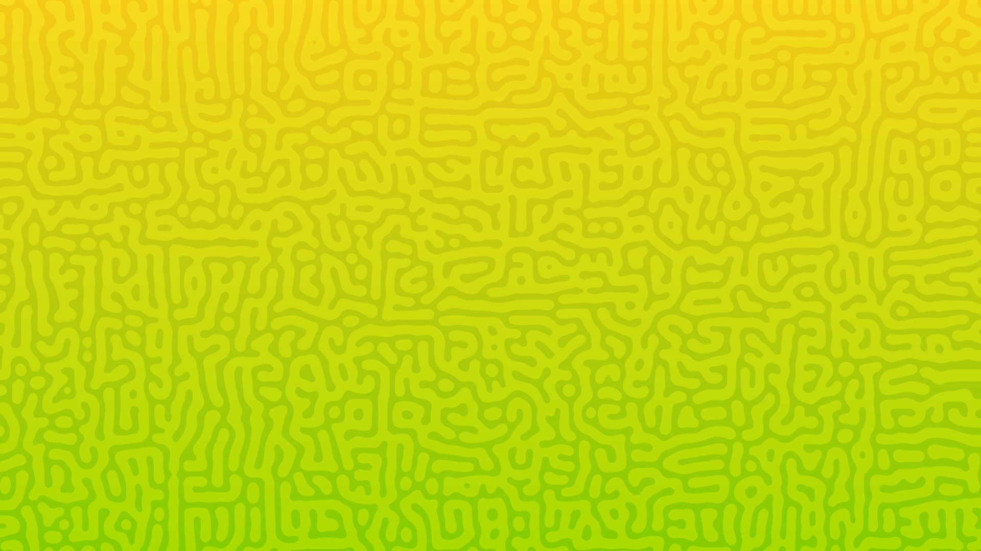 Green Turing Reaction Gradient Background Abstract Diffusion Pattern With Chaotic Shapes