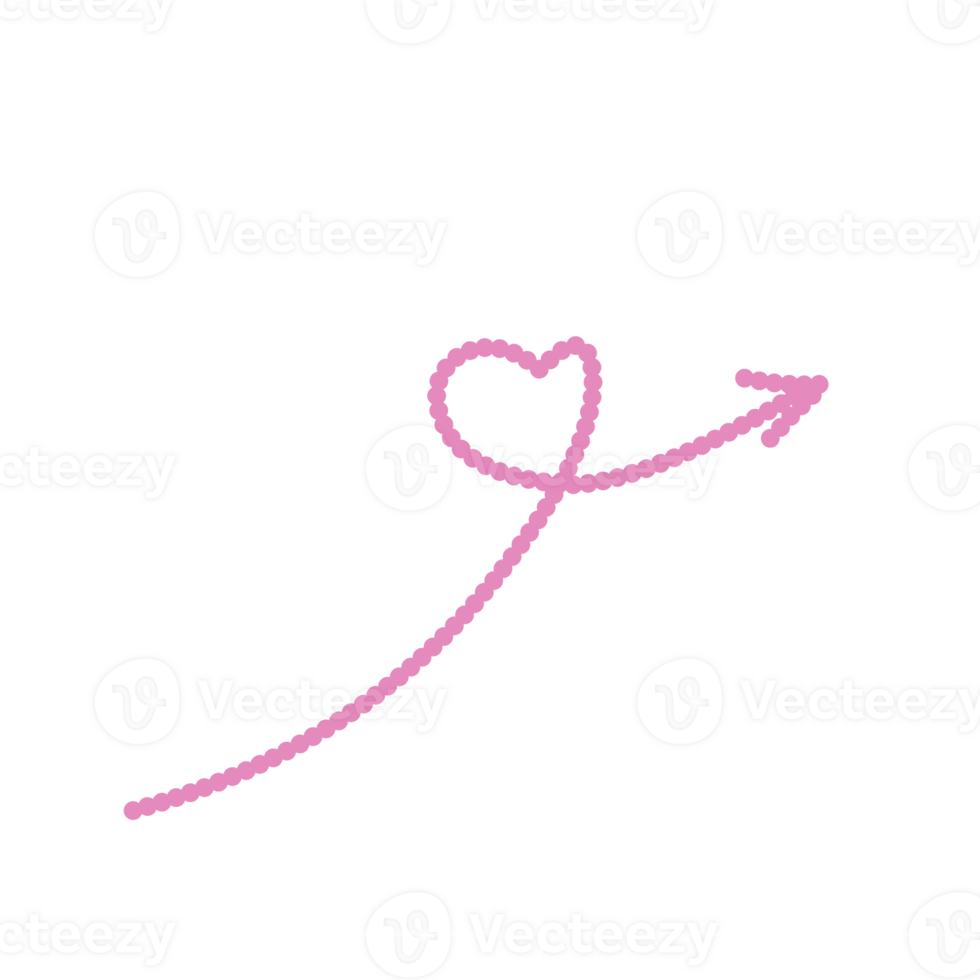 Rosado Amor Flecha 26548005 Png
