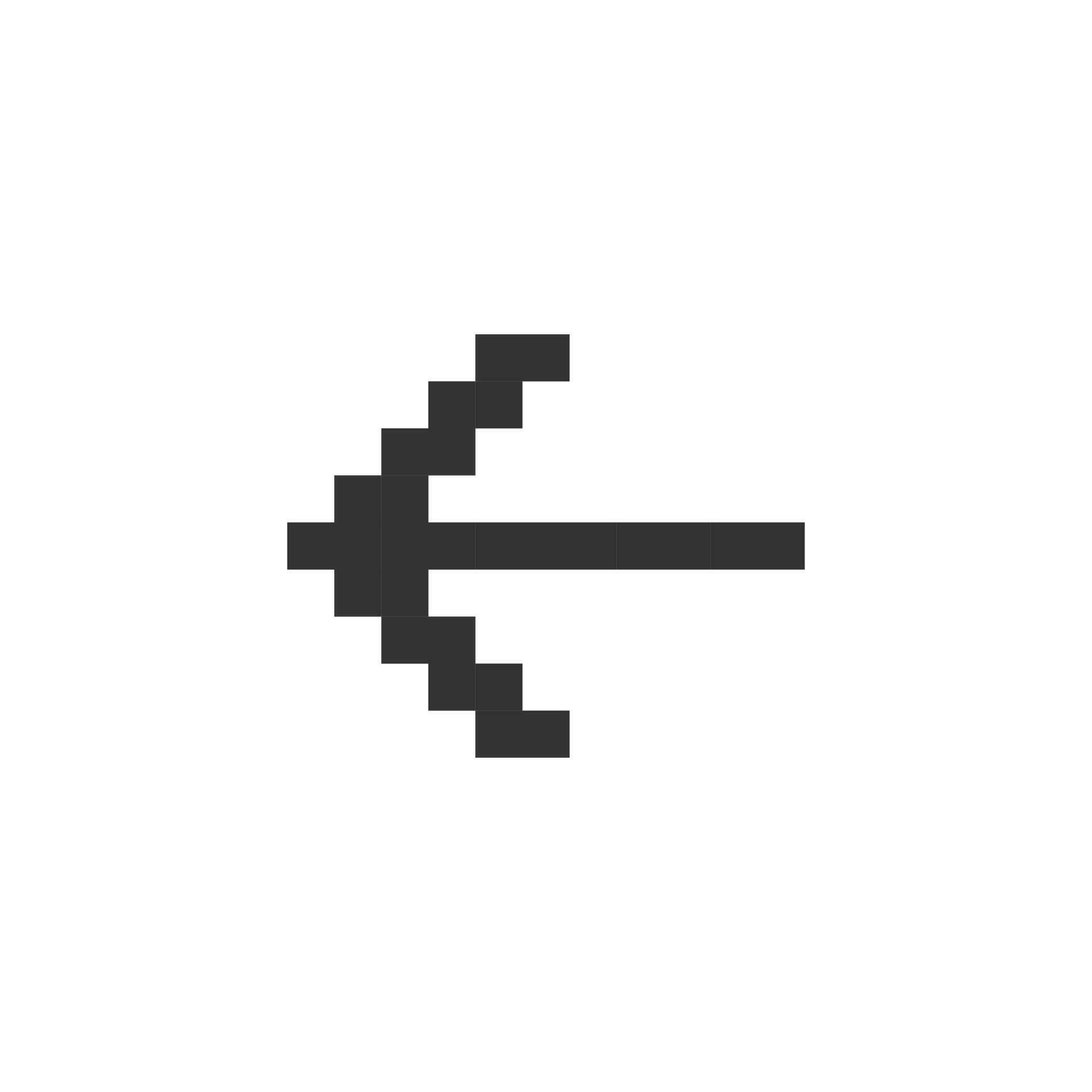 Leftwards Arrow Pixelated Ui Icon Pressing Left Setting Menu Selection Mode Editable 8bit