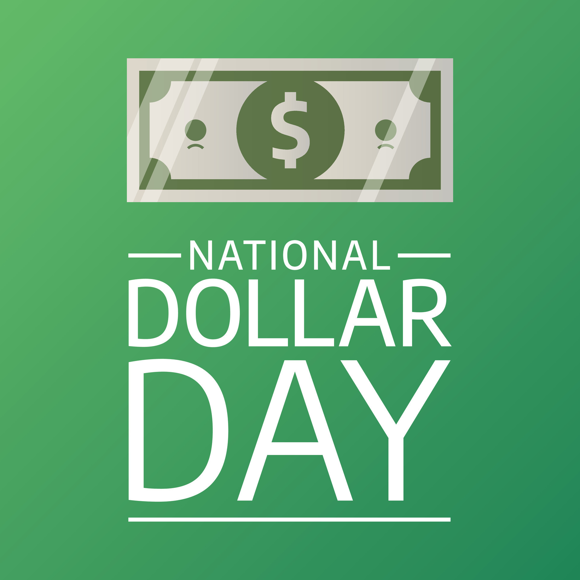 vector graphic of National Dollar Day good for National Dollar Day ... vector graphic of National Dollar Day good for National Dollar Day ...