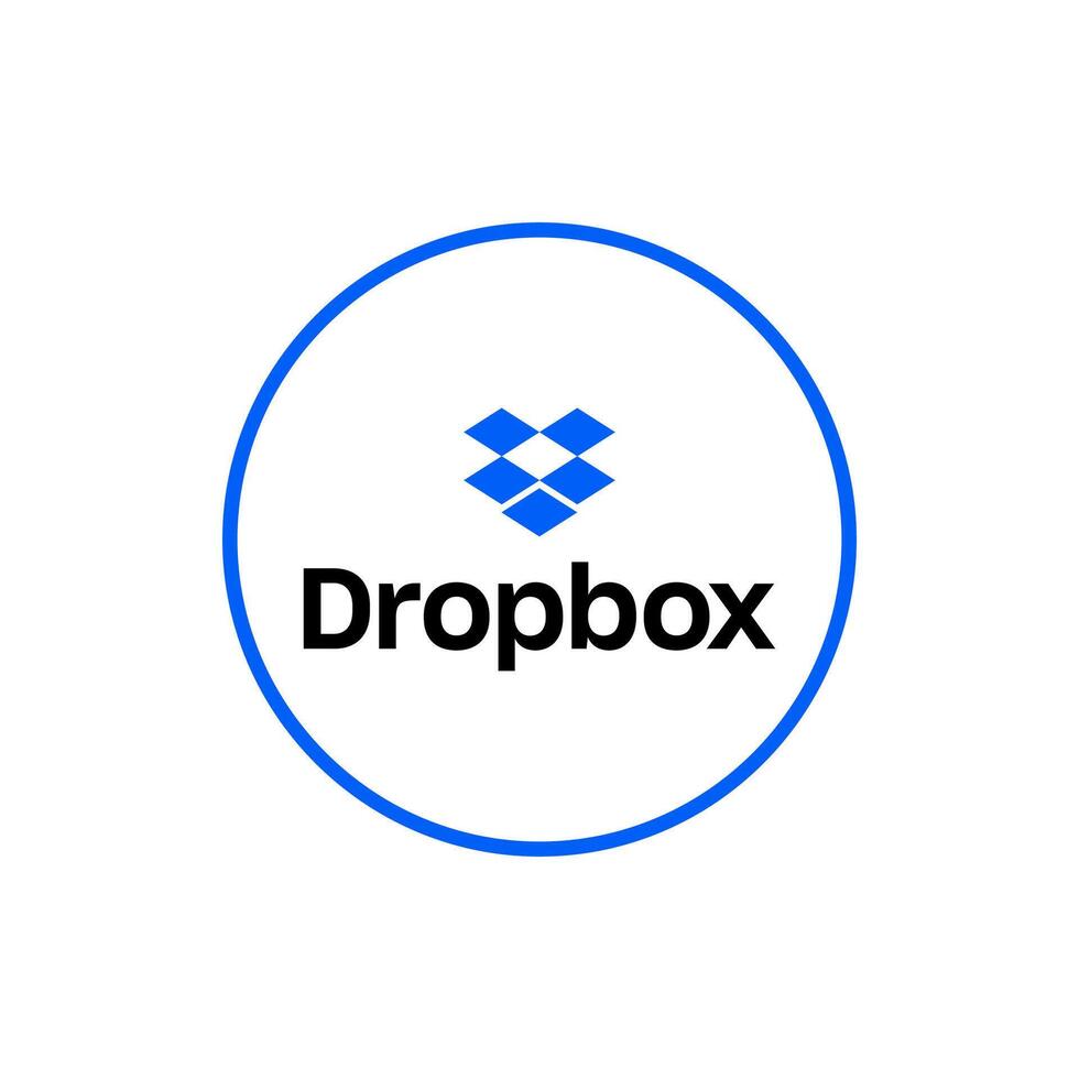 Dropbox logo editorial vector 26555452 Vector Art at Vecteezy Dropbox logo editorial vector 26555452 Vector Art at Vecteezy