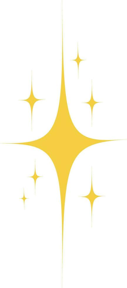 Yellow Sparkle Star 26558129 Vector Art at Vecteezy