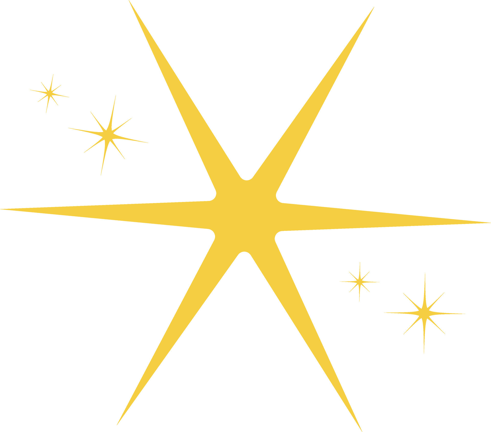Yellow Sparkle Star 26558159 Vector Art at Vecteezy