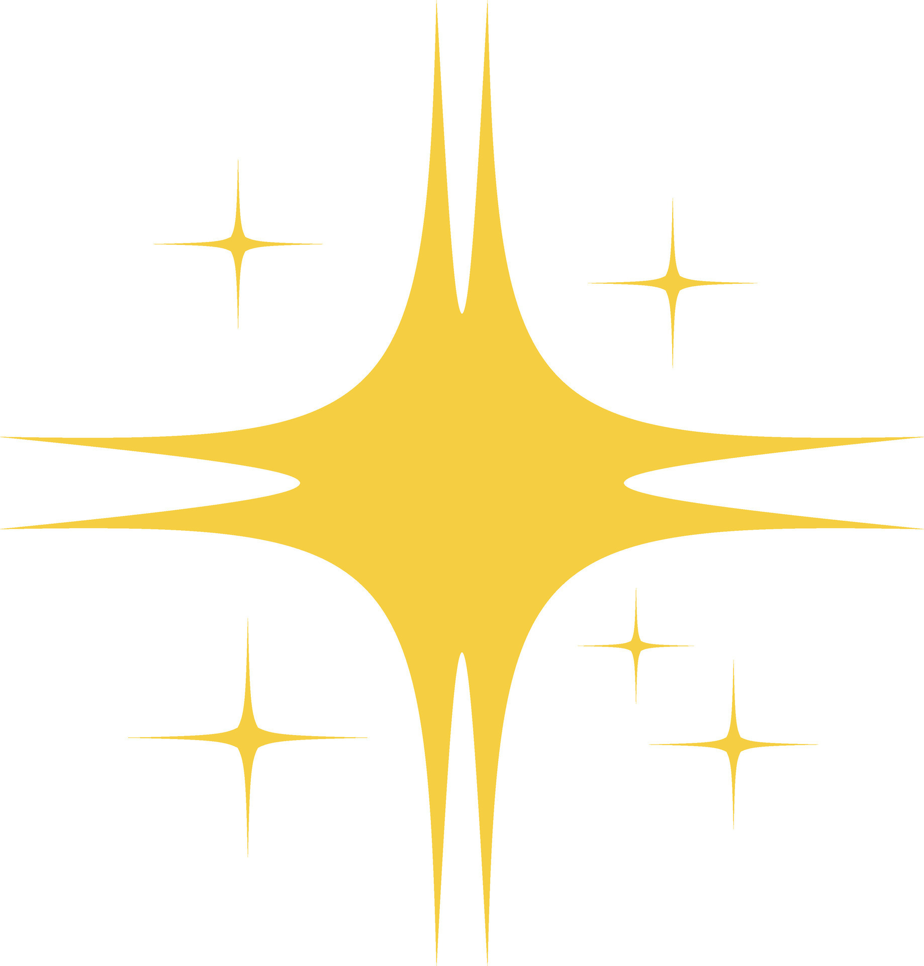 Yellow Sparkle Star 26558168 Vector Art at Vecteezy