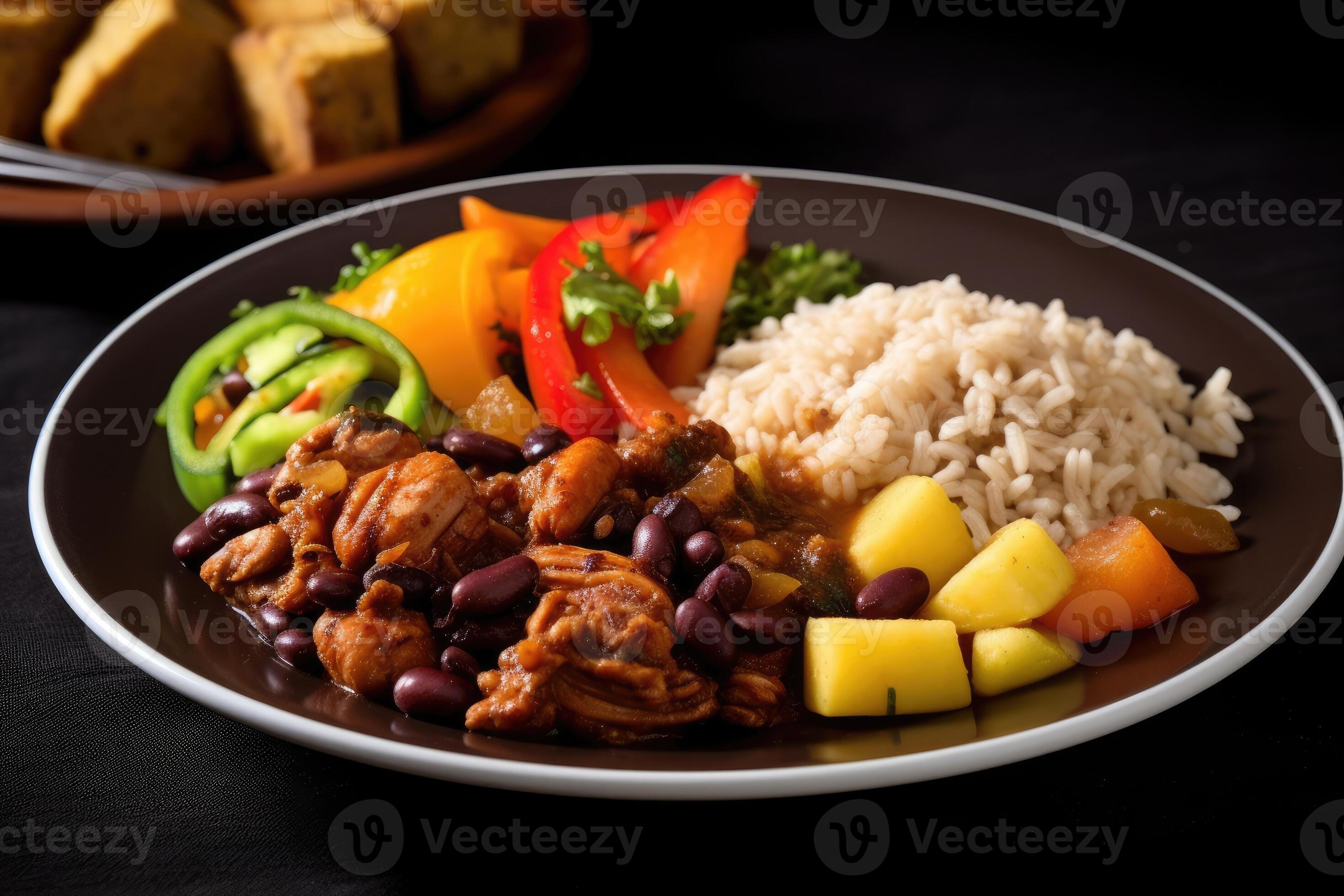 jamaican Food Photography 26558696 Stock Photo at Vecteezy