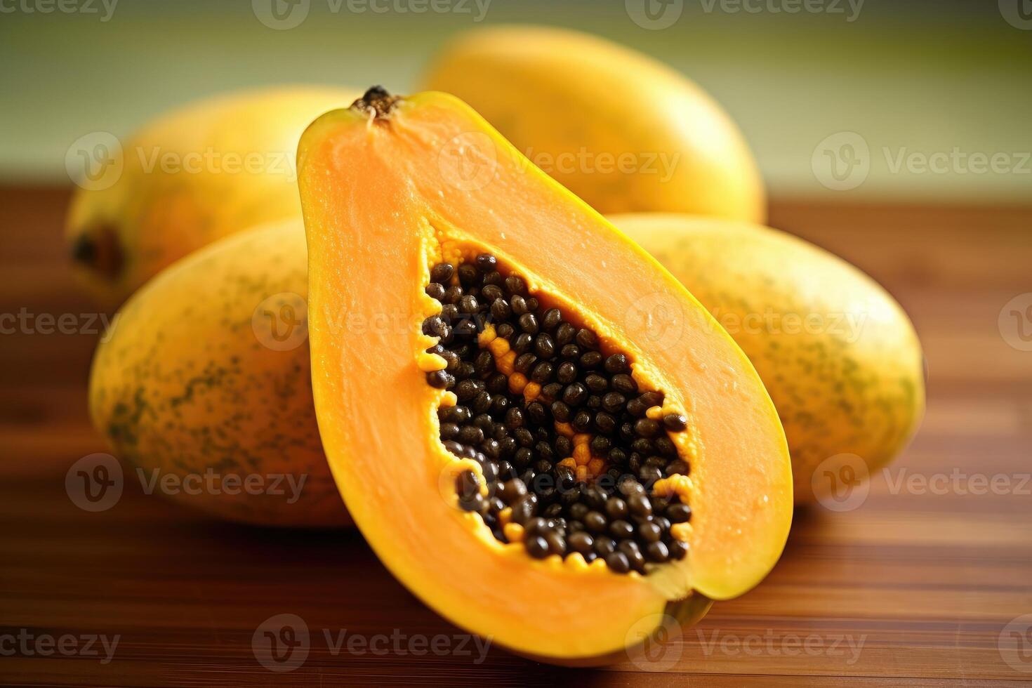 papayas fruit in The kitchen table Food Photography 26559172 Stock Photo at Vecteezy