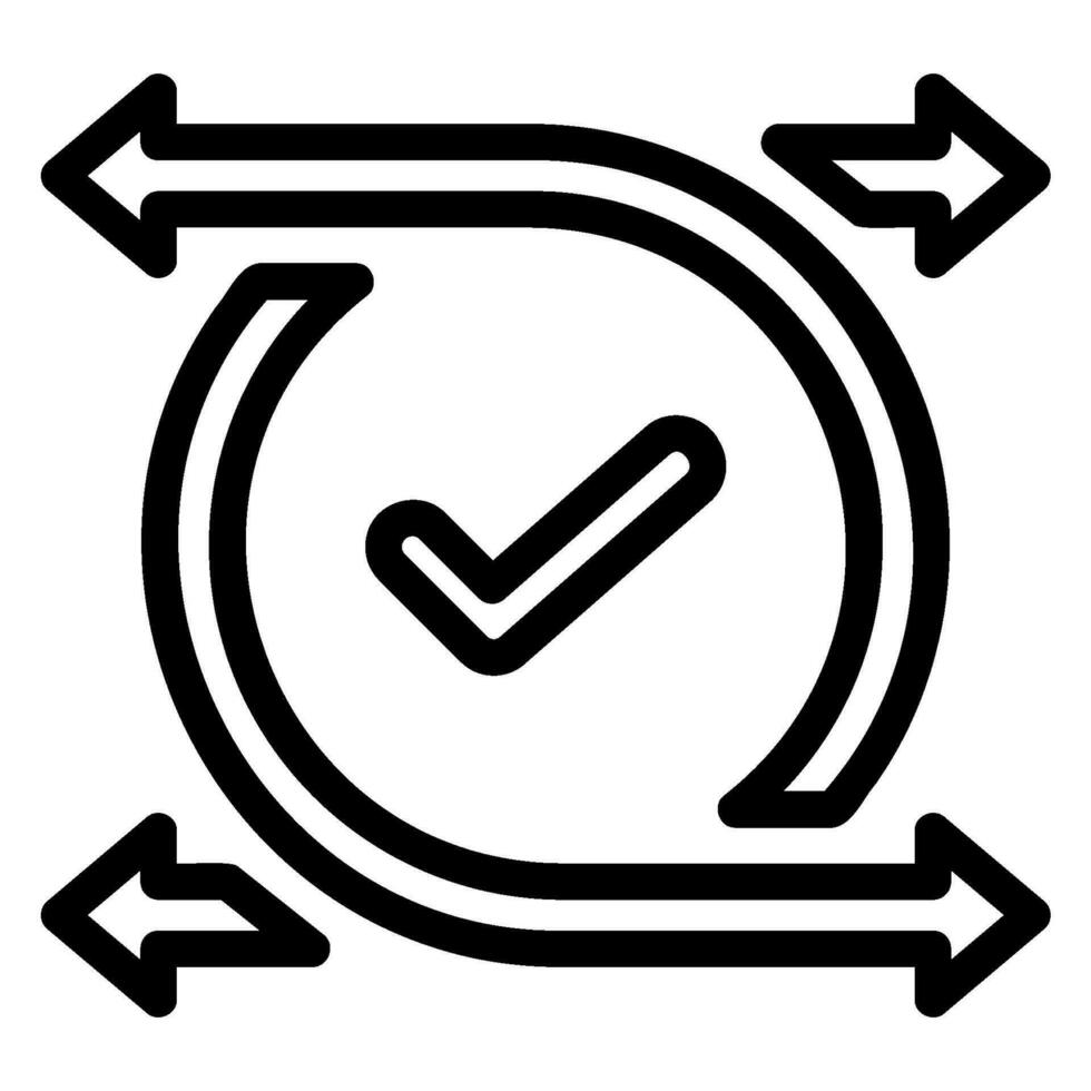 agile line icon 26561309 Vector Art at Vecteezy