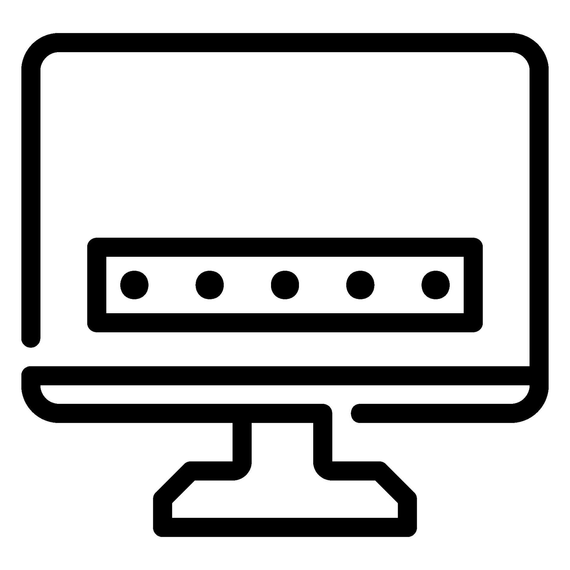 Password Line Icon 26562108 Vector Art At Vecteezy