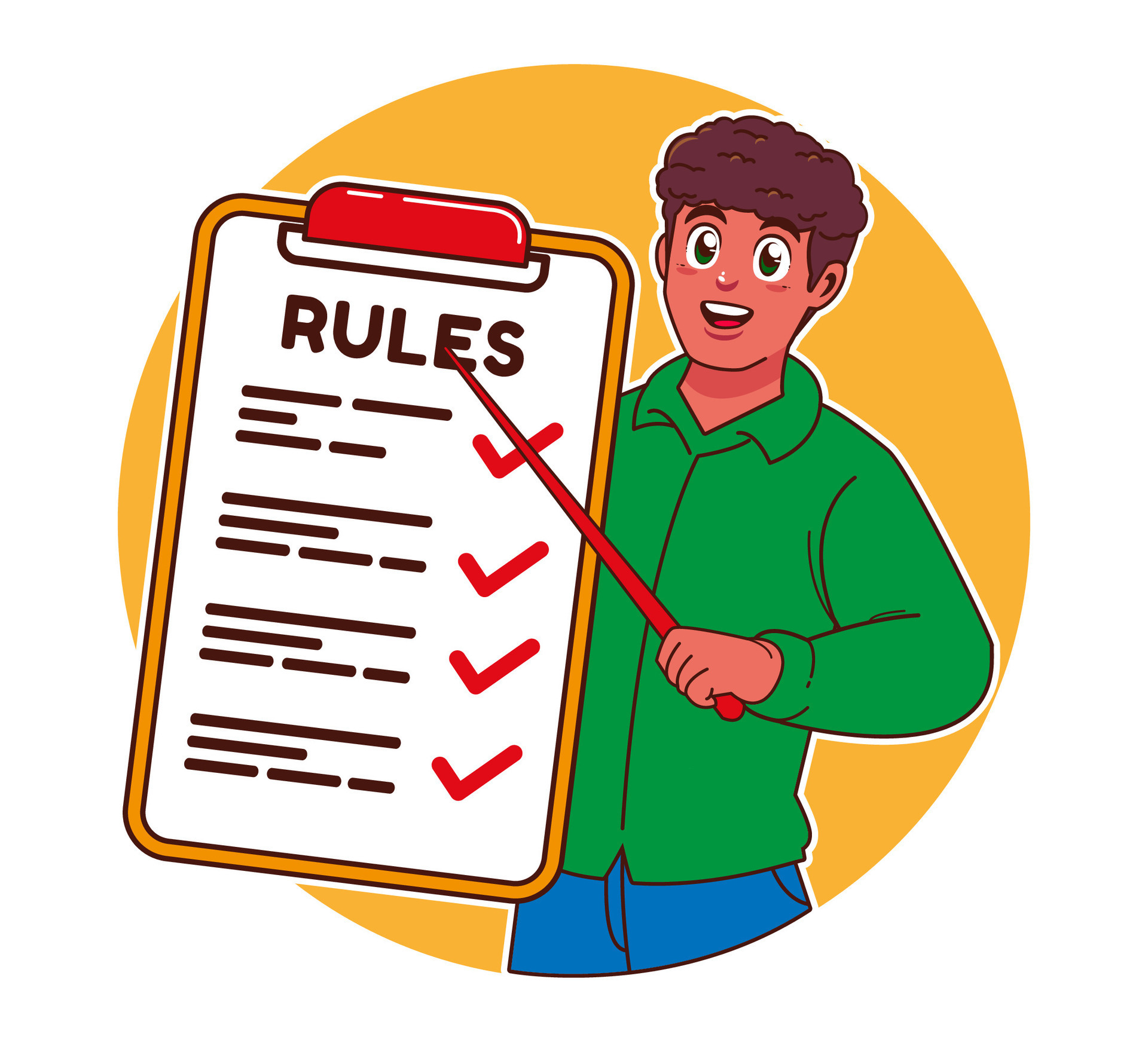 Concept of rules and guidance 26562885 Vector Art at Vecteezy Concept of rules and guidance 26562885 Vector Art at Vecteezy