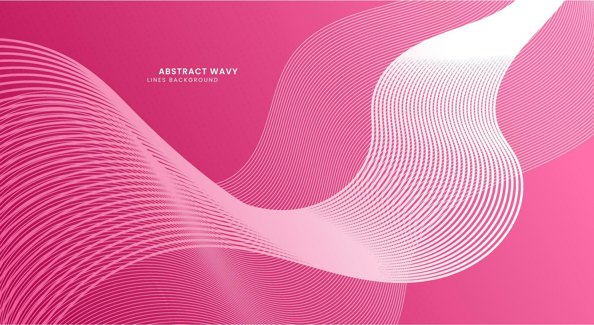 Abstract pink wavy lines background 26563295 Vector Art at Vecteezy