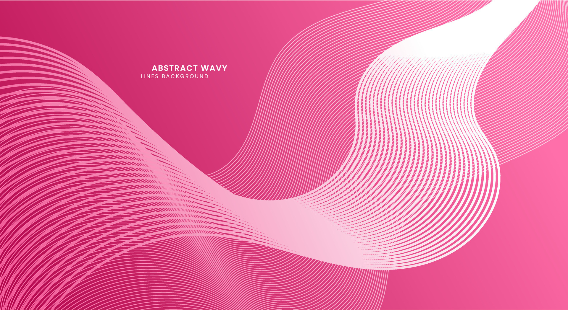 Abstract pink wavy lines background 26563295 Vector Art at Vecteezy