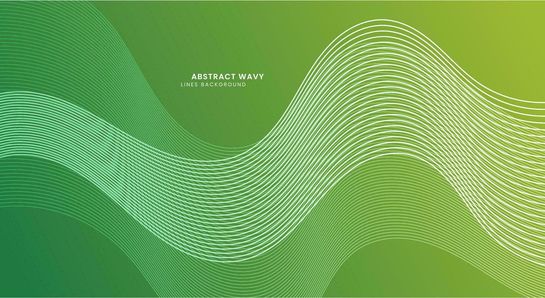 Abstract green wavy lines background 26563300 Vector Art at Vecteezy