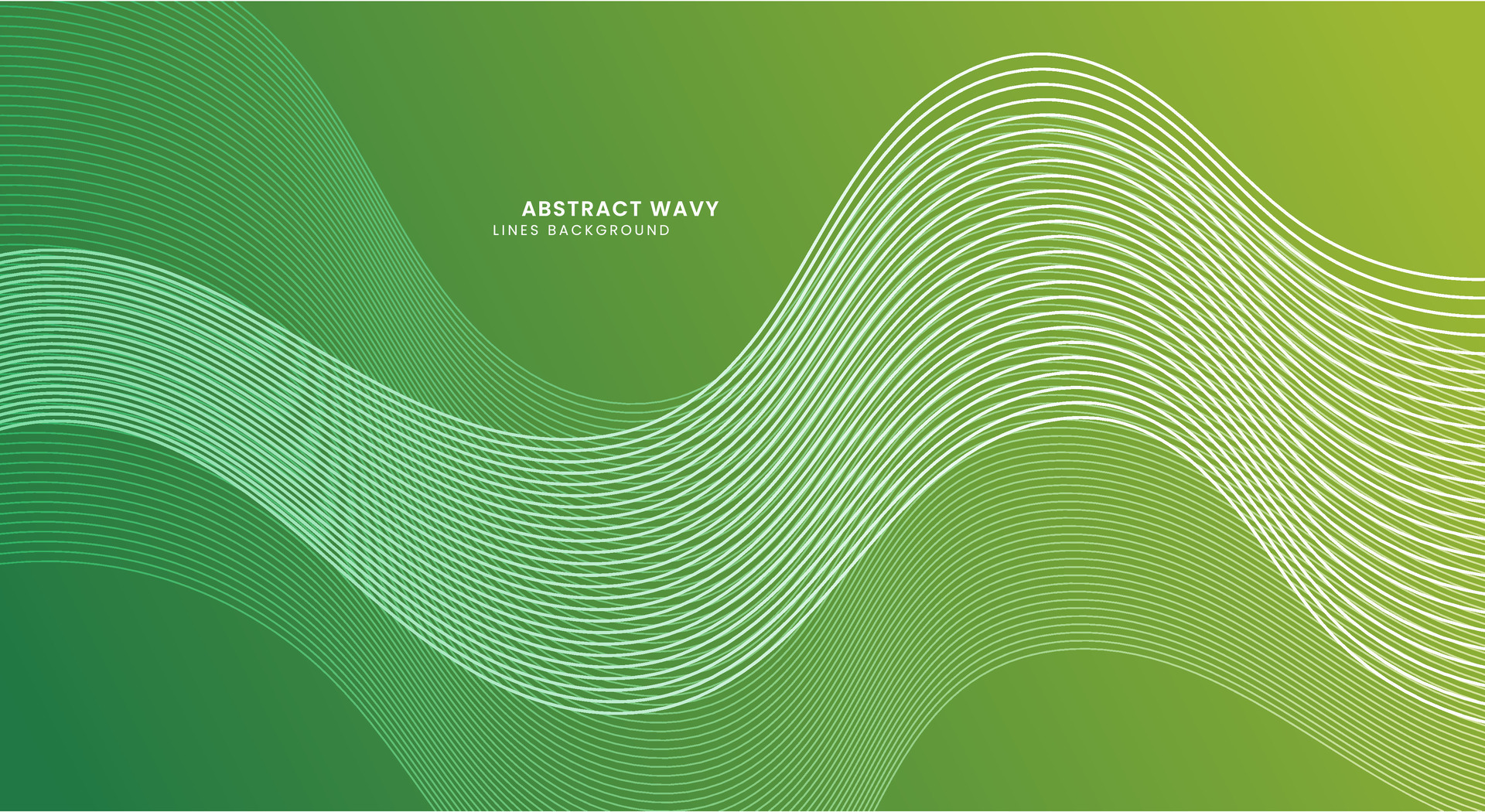 Abstract green wavy lines background 26563300 Vector Art at Vecteezy