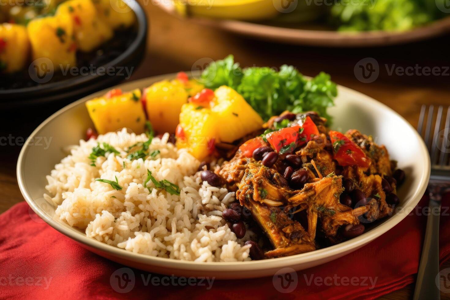 jamaican Food Photography 26564400 Stock Photo at Vecteezy