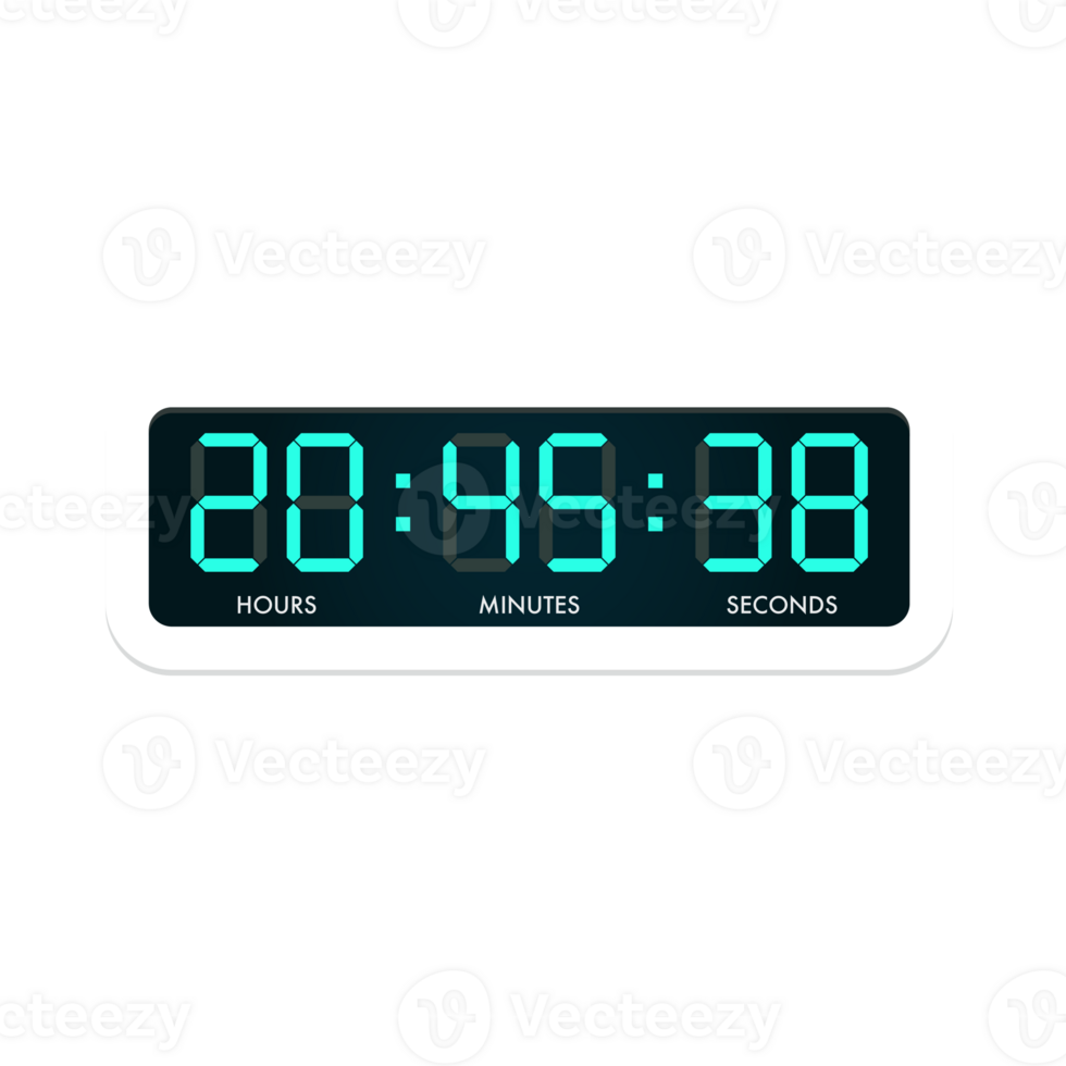 Digital alarm clock 26565273 PNG Digital alarm clock 26565273 PNG