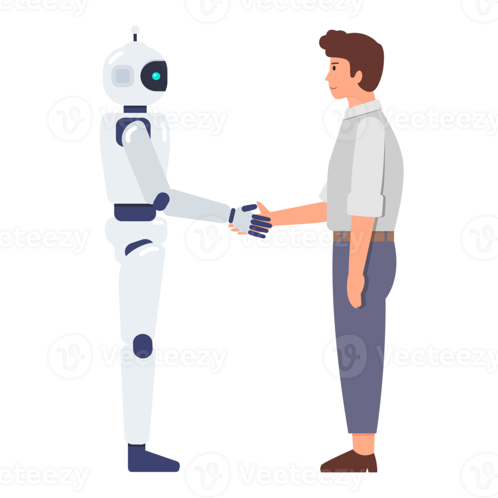 Handshake between man and robot 26565308 PNG Handshake between man and robot 26565308 PNG