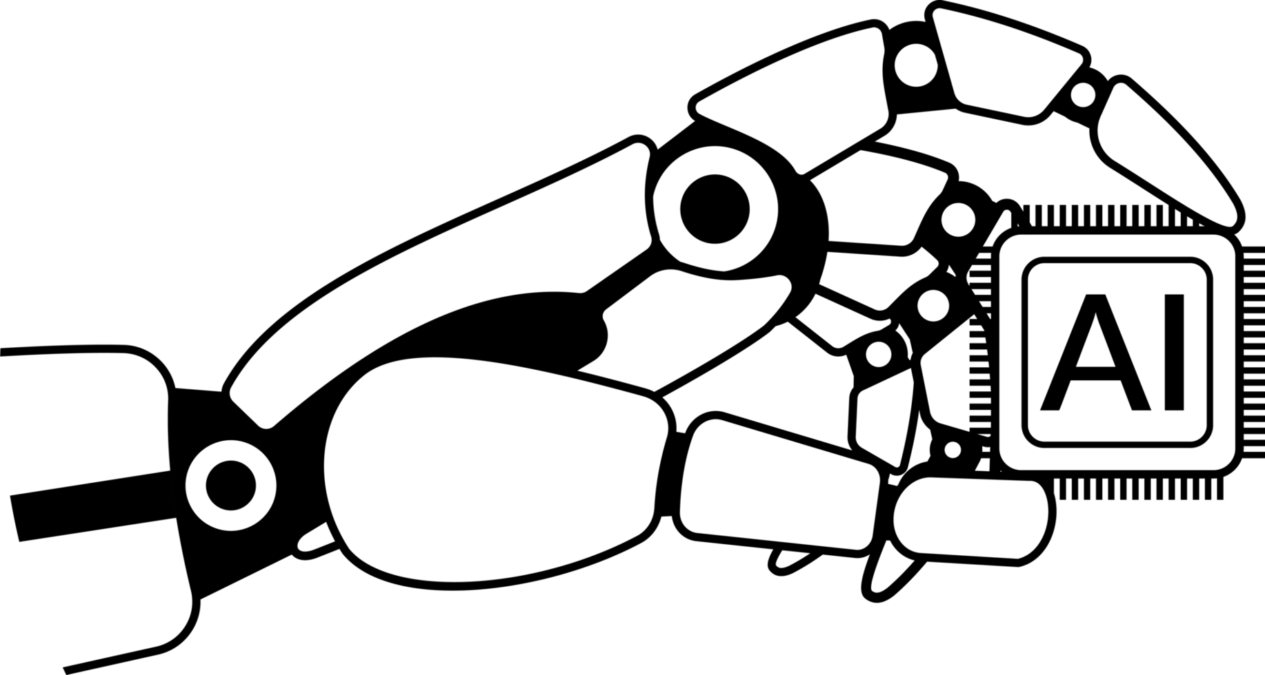 robot hand holding ai chip 26567011 PNG robot hand holding ai chip 26567011 PNG