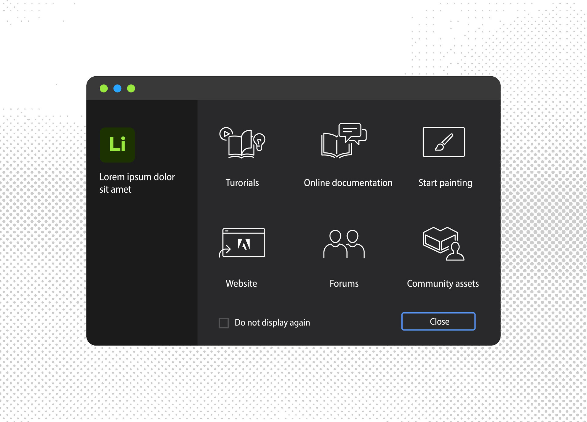 Start working in toolset for 3d editors. Home screen 3d Editor. New ...