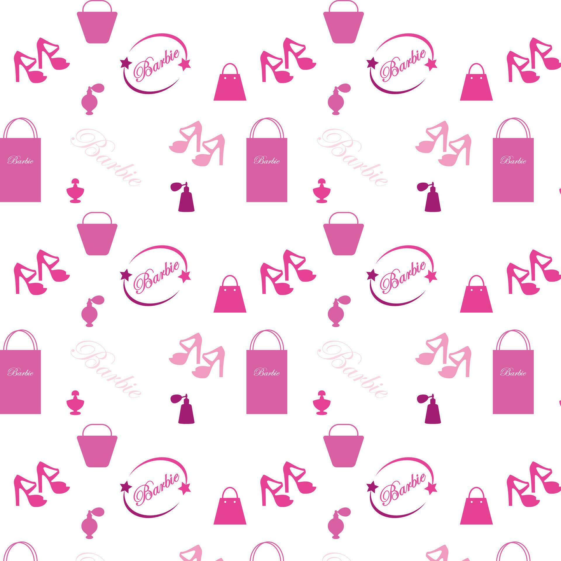 Barbie pattern in pink shades 26568451 Vector Art at Vecteezy