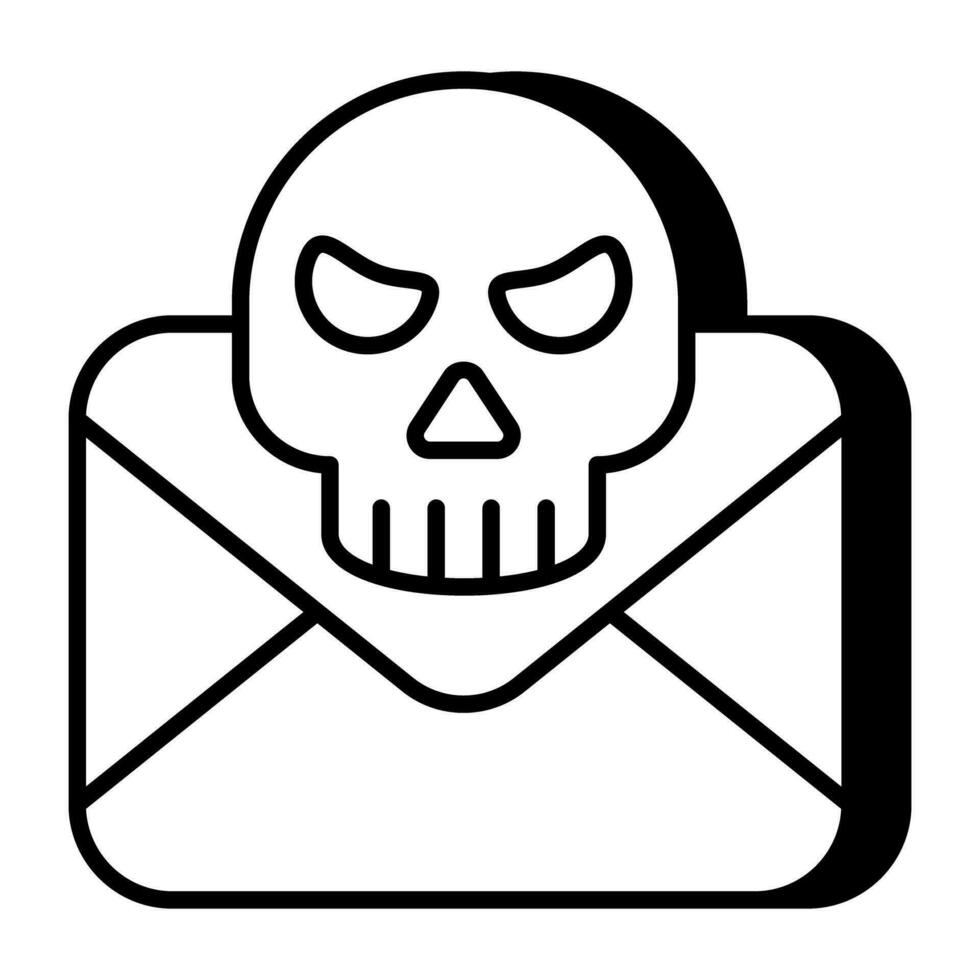 Editable design icon of mail hacking 26568557 Vector Art at Vecteezy