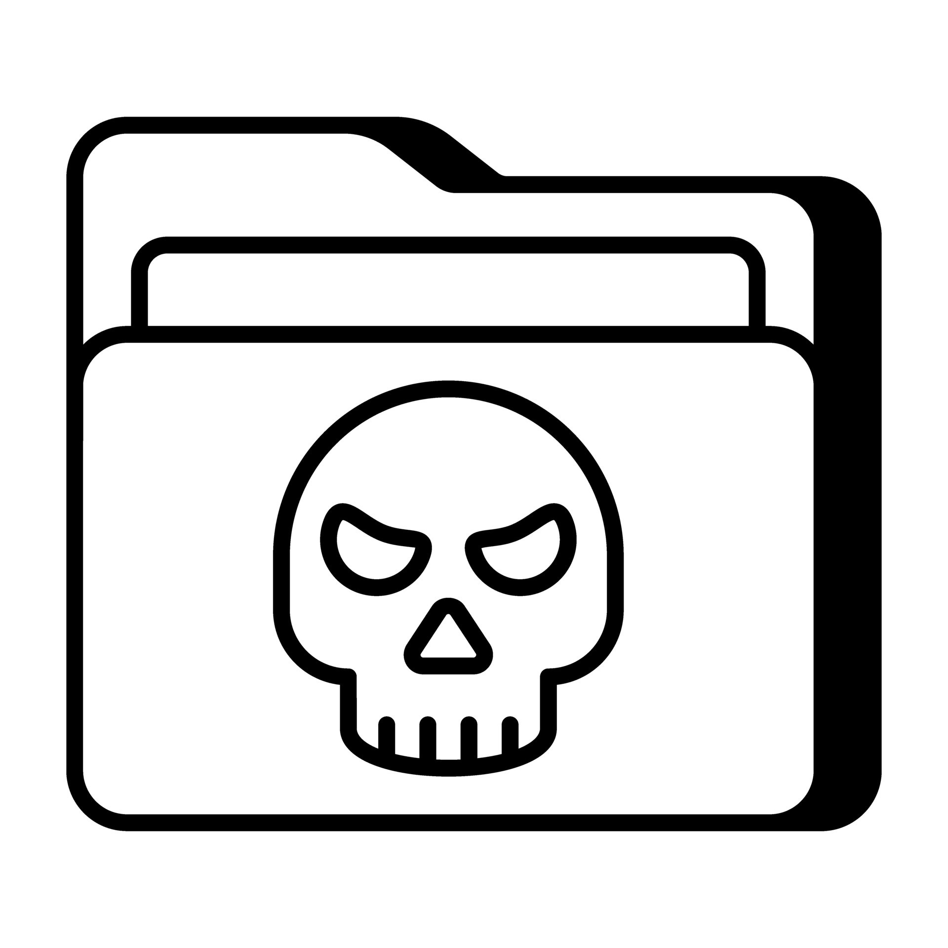 Perfect design icon of folder hacking 26568582 Vector Art at Vecteezy