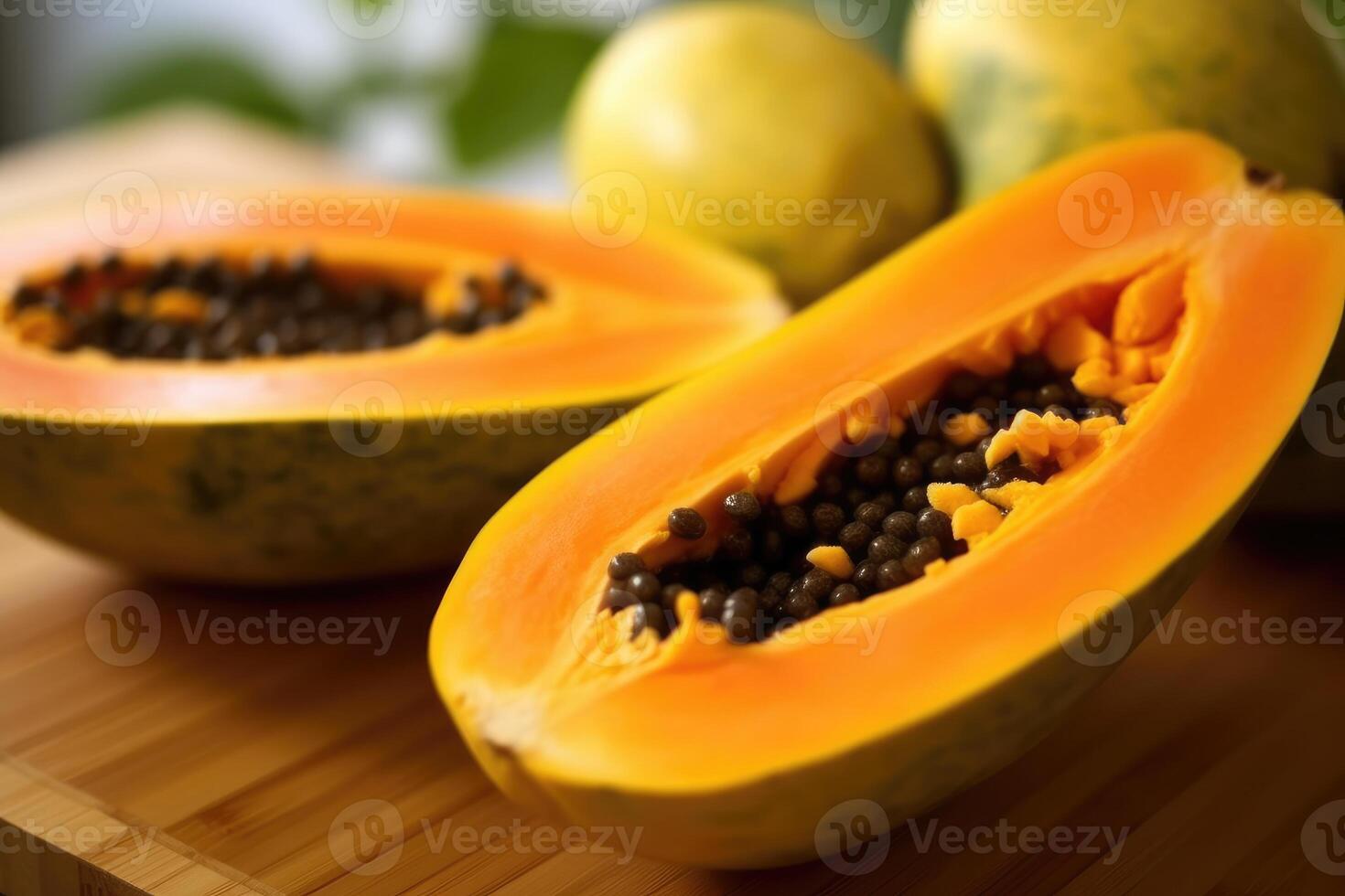 papayas fruit in The kitchen table Food Photography AI Generated 26569621 Stock Photo at Vecteezy