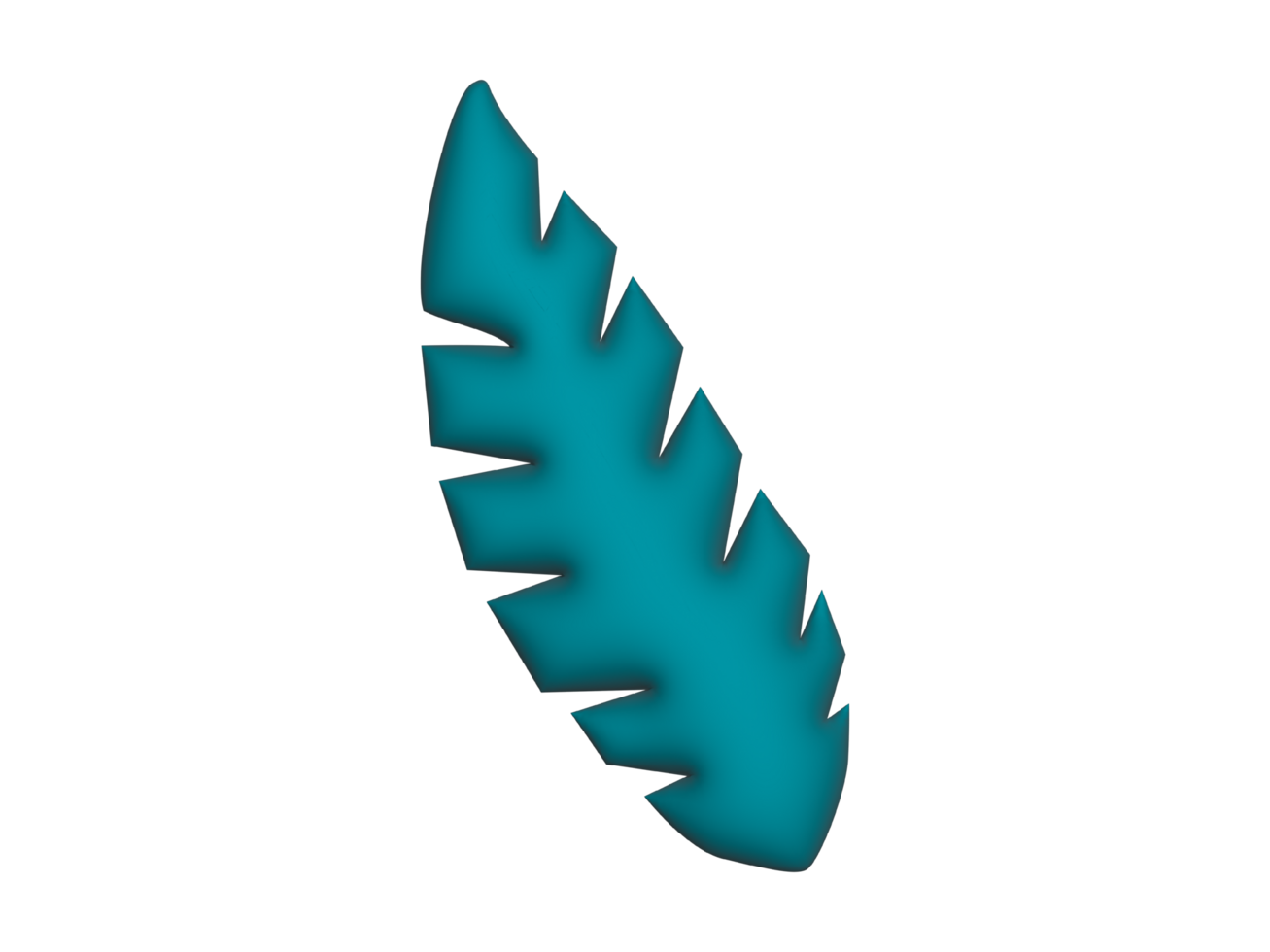 a blue feather icon on a transparent background 26570956 PNG