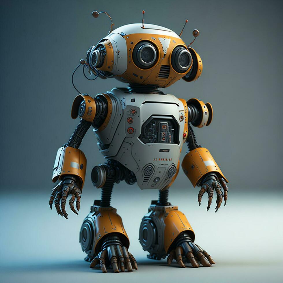 Simple Robot Stock Photos, Images and Backgrounds for Free Download